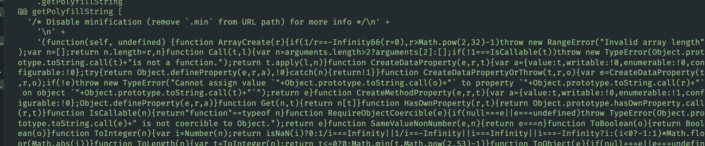 You don't know polyfill | SOSOLOG